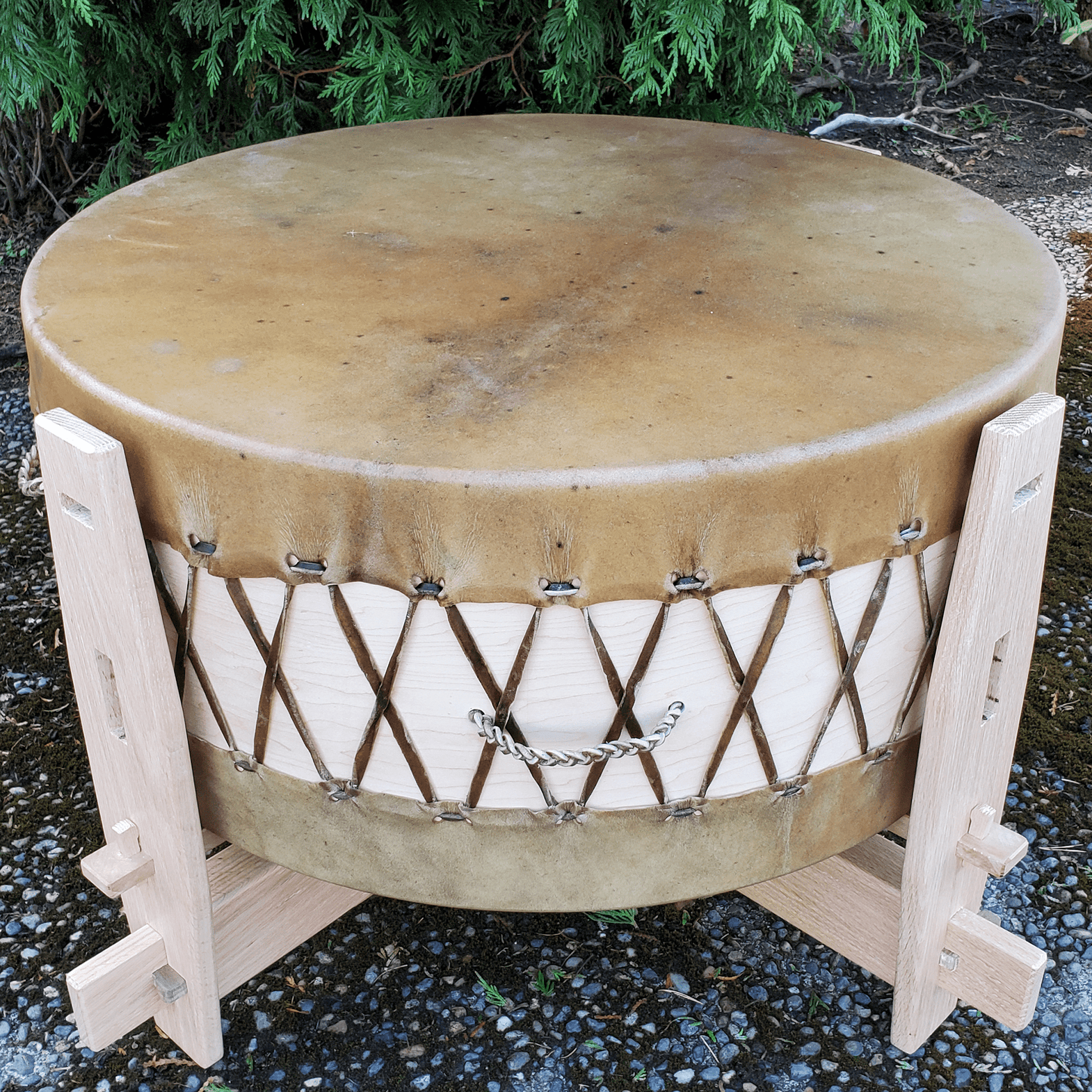 Authentic Native American Powwow Drums | Handcrafted Ceremonial Drums ...